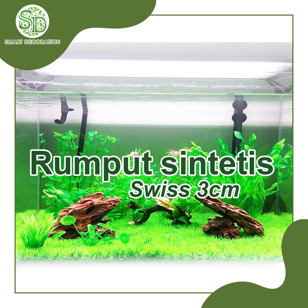 Jual Rumput Sintetis Aquarium 80x40 Swiss Tebal 3cm Yang Paling Murah ...