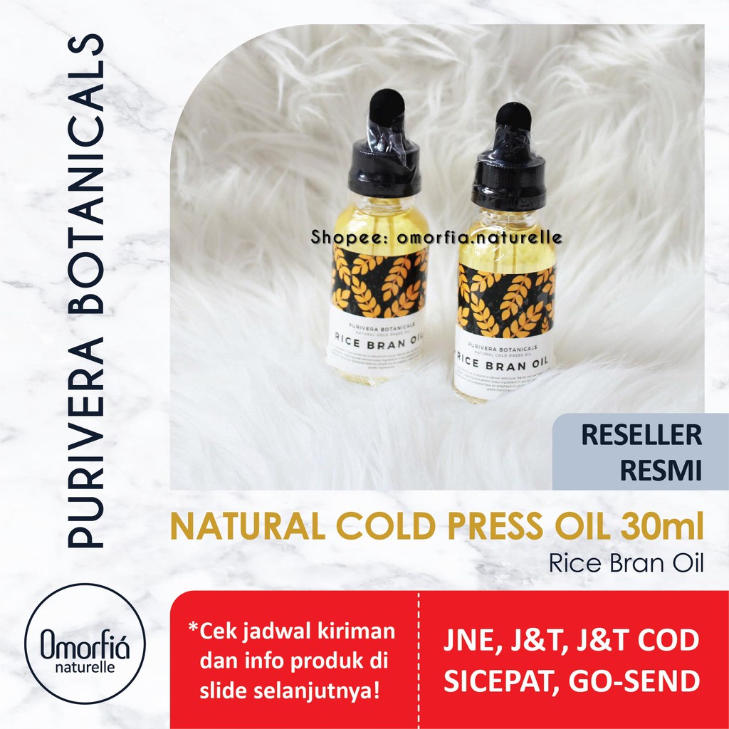 Jual Purivera Botanicals Rice Bran Oil | Shopee Indonesia