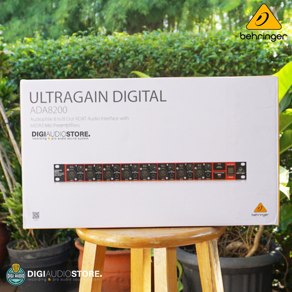 Jual Behringer ADA8200 Ultragain Pro A/D D/A Converter 8 Channel ...