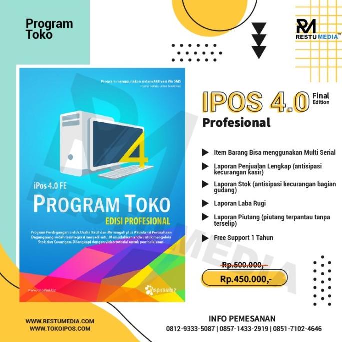 Jual Program Toko Ipos 4 (Original) Free Konsultasi | Shopee Indonesia