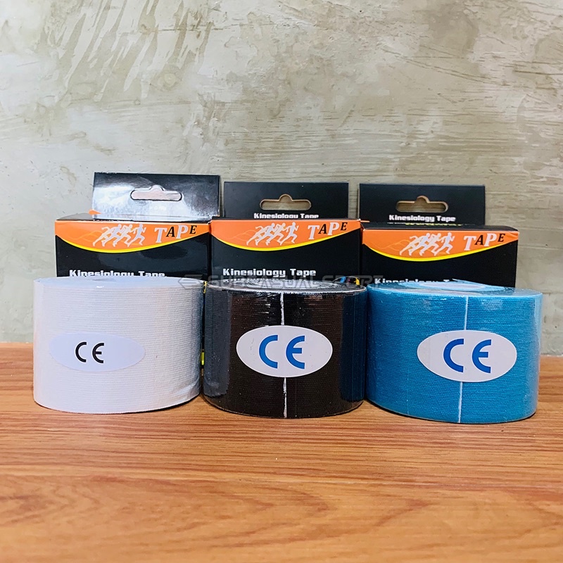 Jual Kinesiology Tape Tapping Kinesio Tape ukuran 5cm X 5m Original Dengan Box | Shopee Indonesia