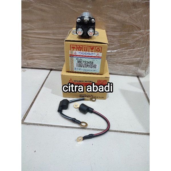 Jual relay stater starter mitsubishi ps125 canter turbo 24volt me753458 ...