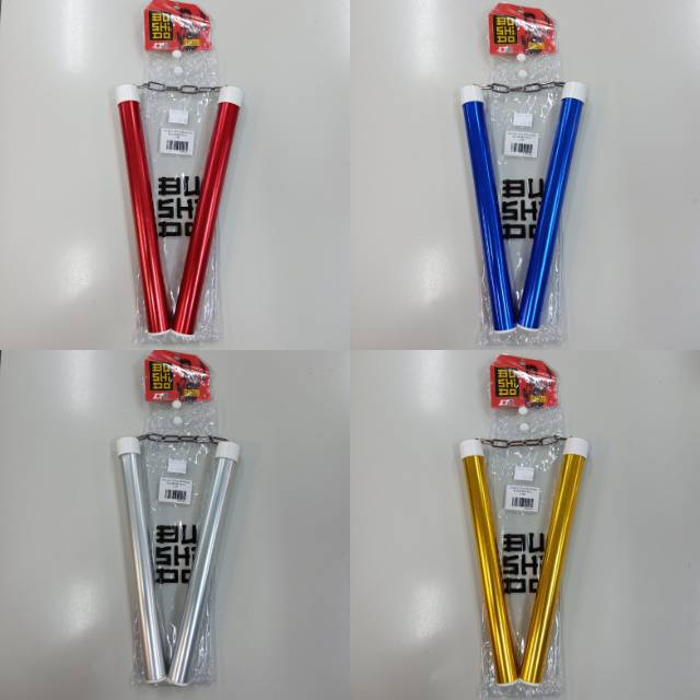 Jual Double doble dobel stick stik toya nunchaku bushido aluminum ...
