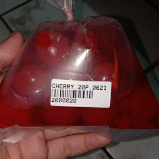 Jual Cherry tangkai ceri tangkai ceri merah | Shopee Indonesia