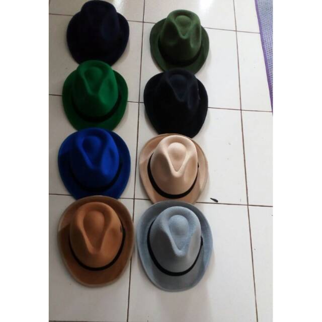 Jual Topi fedora hat | Shopee Indonesia