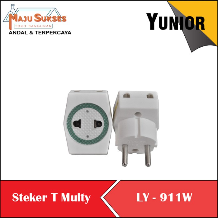 Jual Steker T Stop Kontak Steker 3 Lubang Tee 3 lobang TRM | Shopee ...
