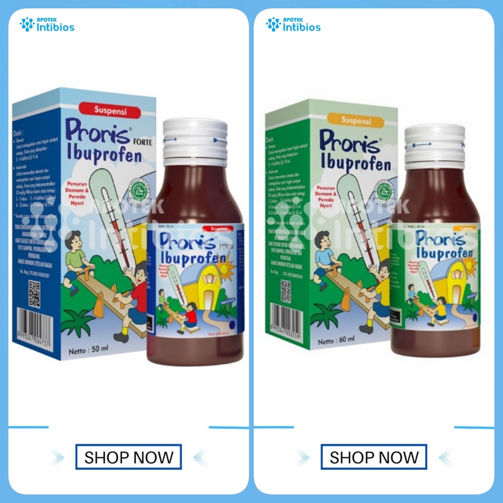 Jual Proris Syrup 60 ml | Shopee Indonesia