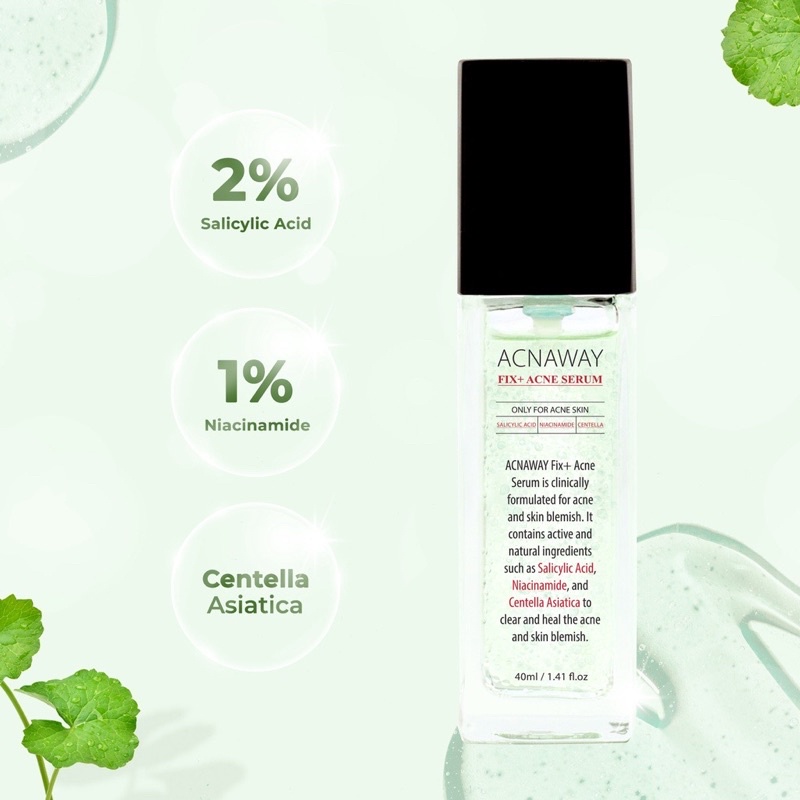 Jual (Ready Stok) ACNAWAY Fix+ Acne Serum Salicylic Acid 2% ...