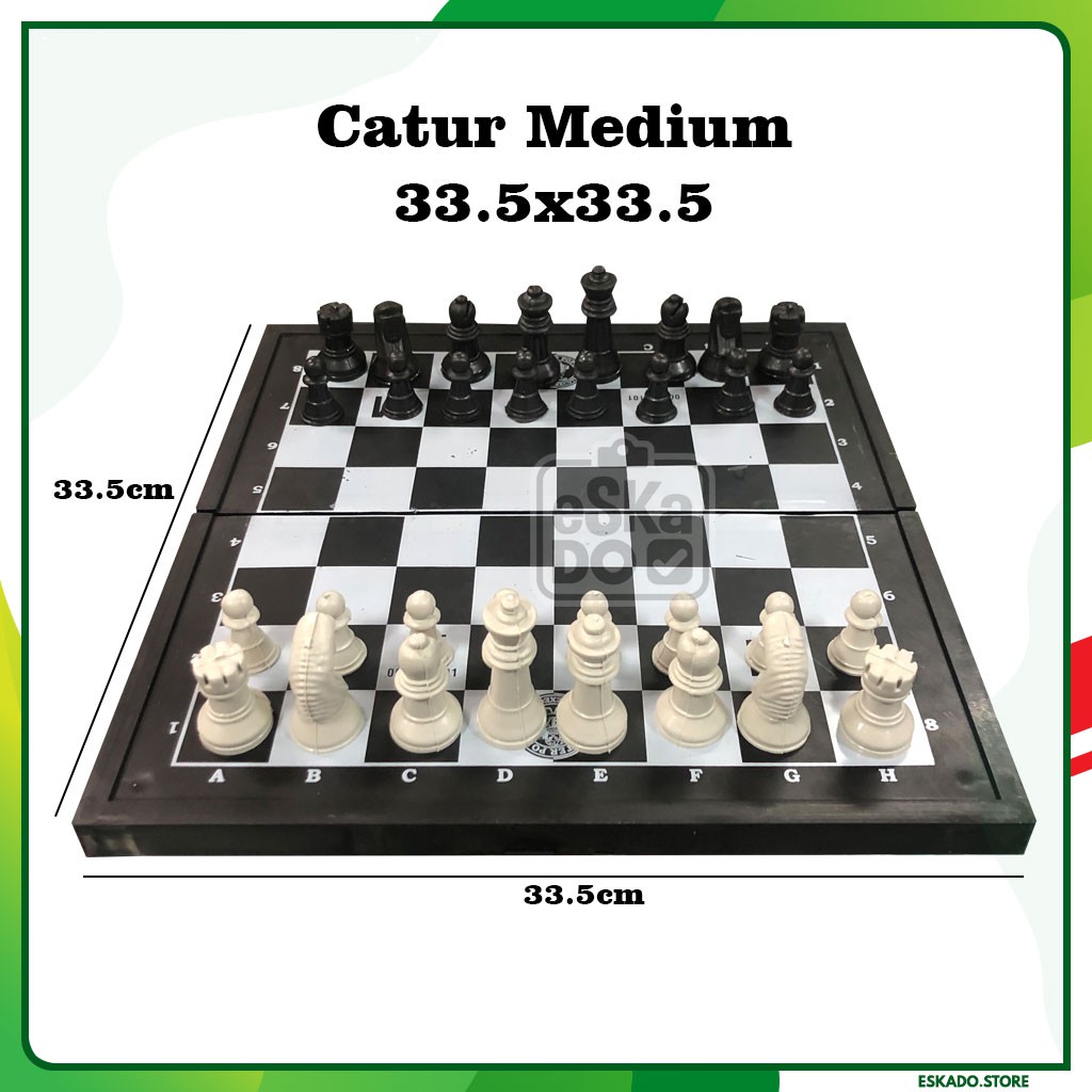 Jual Catur Medium 33.5 x 33.5 | Shopee Indonesia
