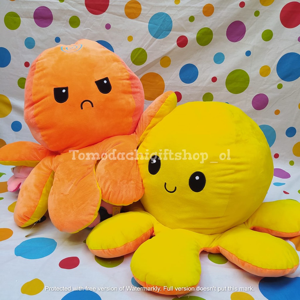 Jual TM/Boneka Gurita Flip Giant/Boneka Octopus Giant (75x65Cm ...