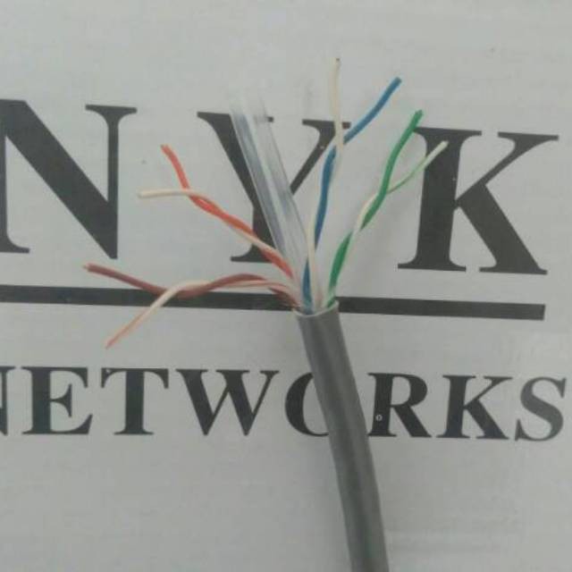 Jual Kabel UTP Cat6 Meteran/Eceran penganti amp atau belden utp yang ...