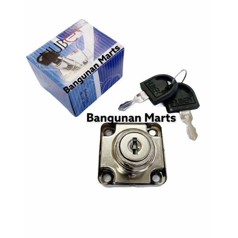 Jual Kunci laci Huben | Kunci lemari meja kerja | Drawer lock 138 - 22 m | Bangunan Marts ...