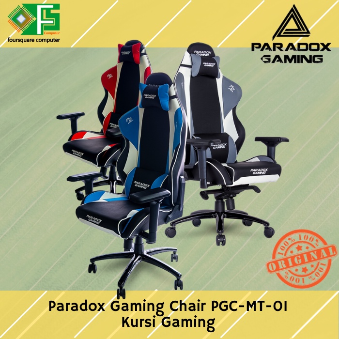 Jual Kursi Gaming Paradox PGC-MT-01 Gaming Chair | Shopee Indonesia