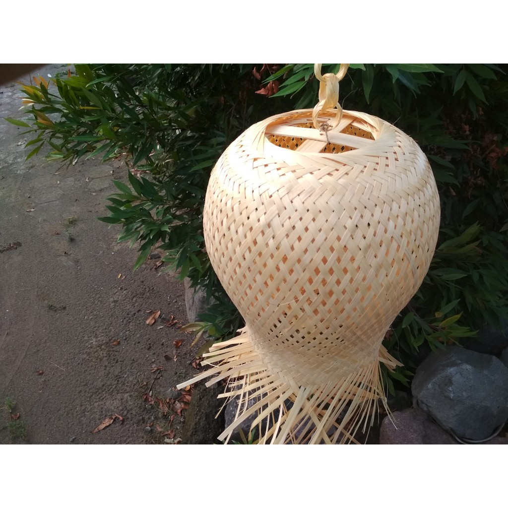 Jual Kap Lampu Gantung Bulat Rumbai | Shopee Indonesia