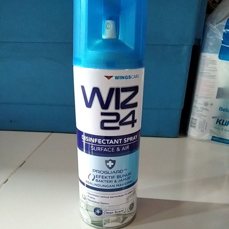 Jual wiz 24 disinfectant spray 300ml | Shopee Indonesia