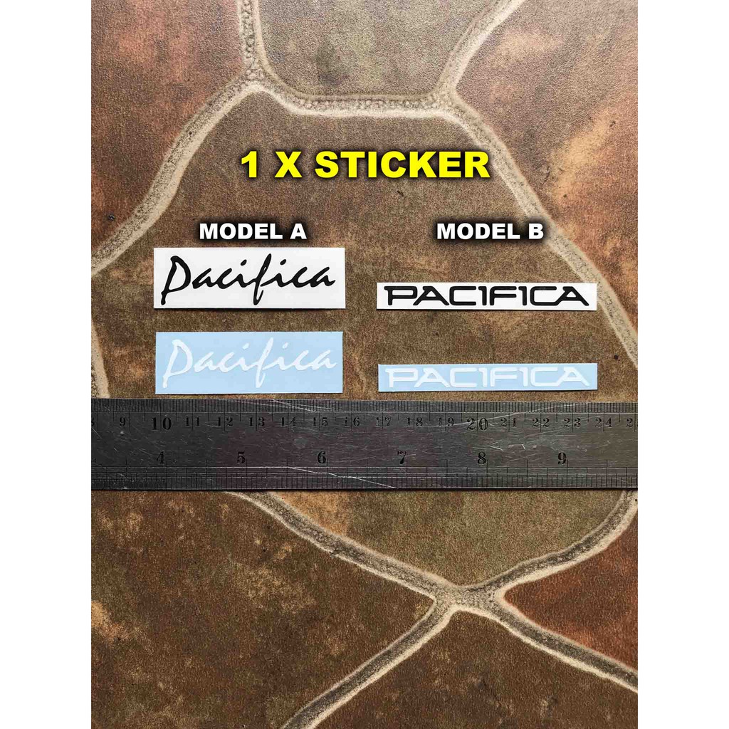 Jual Gitar Yamaha Pacifica Sticker Tempel Headstock Elektrik Akustik ...