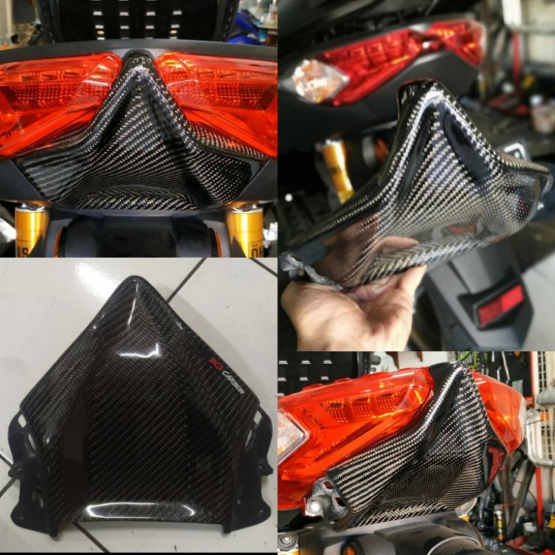 Jual Aksesoris Part Variasi Carbon Kevlar Asli Yamaha All New NMAX 2020 ...