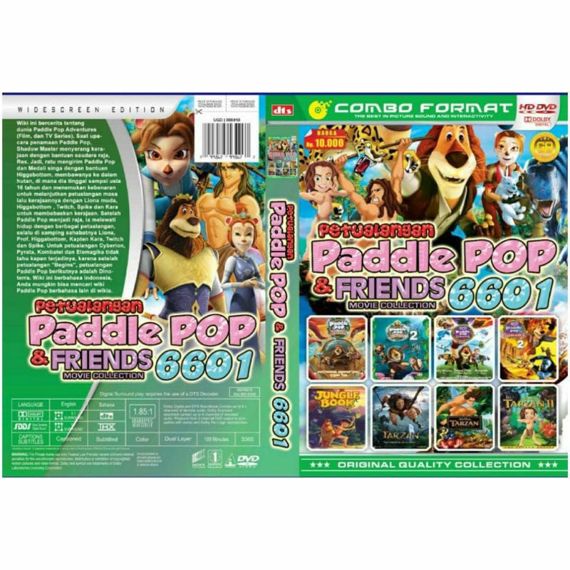Jual KASET DVD ANAK ANAK PADDLE POP 6601 | Shopee Indonesia