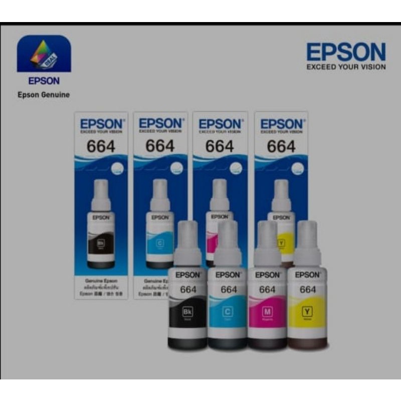 Jual Tinta Epson 664 Yellow (Kuning) | Shopee Indonesia
