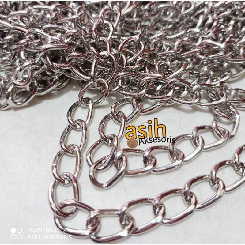 Jual Rantai tali tas per meter A128 ( tanpa kait ) | Shopee Indonesia