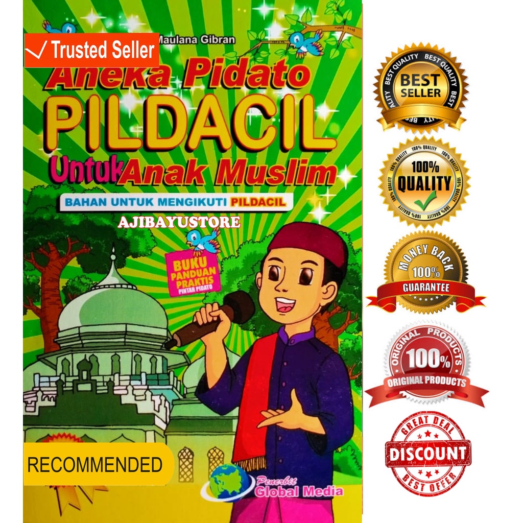 Jual Buku PILDACIL Pemilihan Dai Cilik Buku Pidato Anak Aneka Pidato Pildacil Untuk Anak Muslim ...