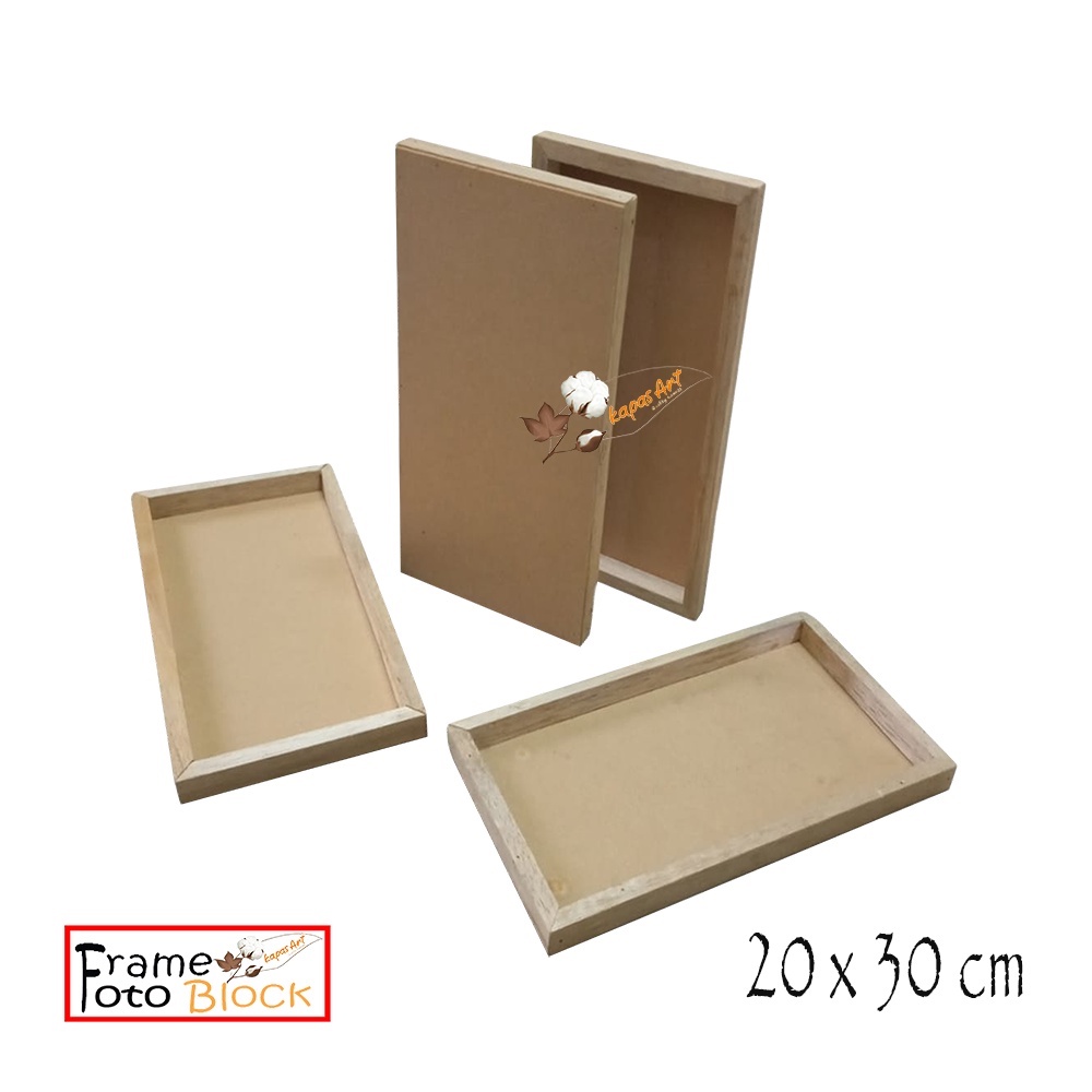Jual Frame Foto Block 20x30cm | Shopee Indonesia
