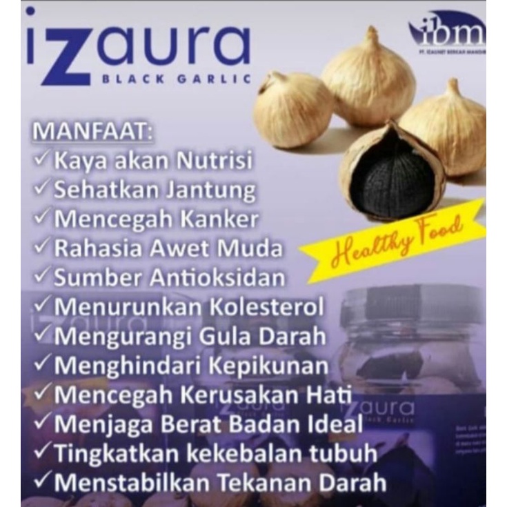 Jual Black Garlic Izaura | Shopee Indonesia