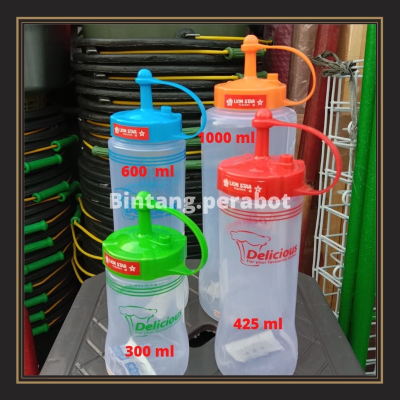 Jual LION STAR-Botol Kecap / Saus 300 ml,425 ml,600 ml,1000 ml | Shopee Indonesia