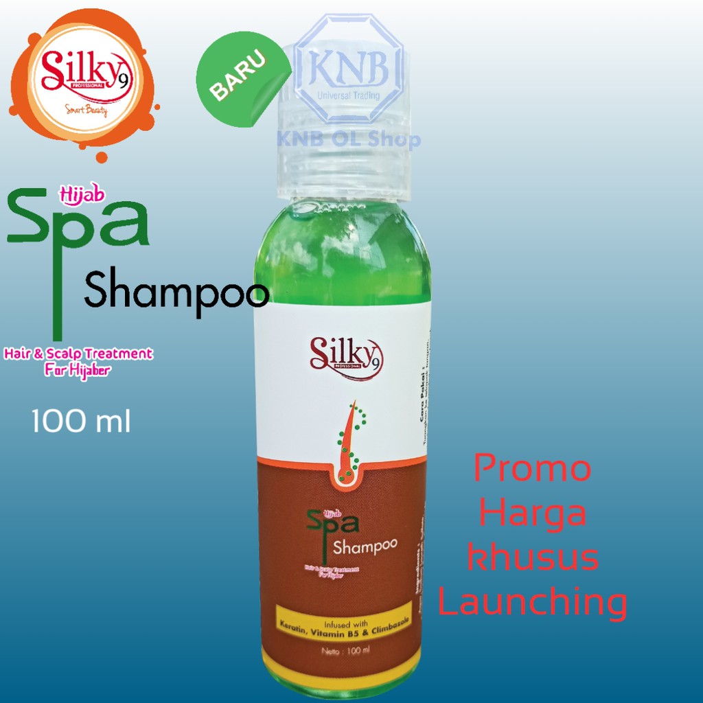 Jual Silky9 pro Hijab Spa Shampoo Keratin 100 ml | Shopee Indonesia