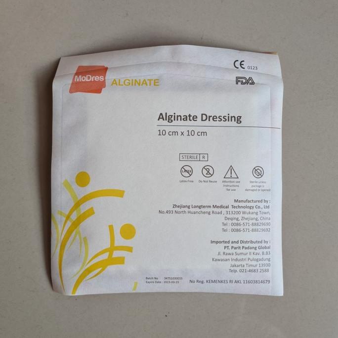 Jual Modres Alginate Dressing 10X10Cm / Perawatan Luka Modern Terlaris ...