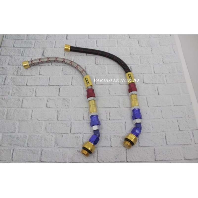 Jual Selang Oli Mesin Serat PSI Thailand SIlver / Hitam | Shopee Indonesia