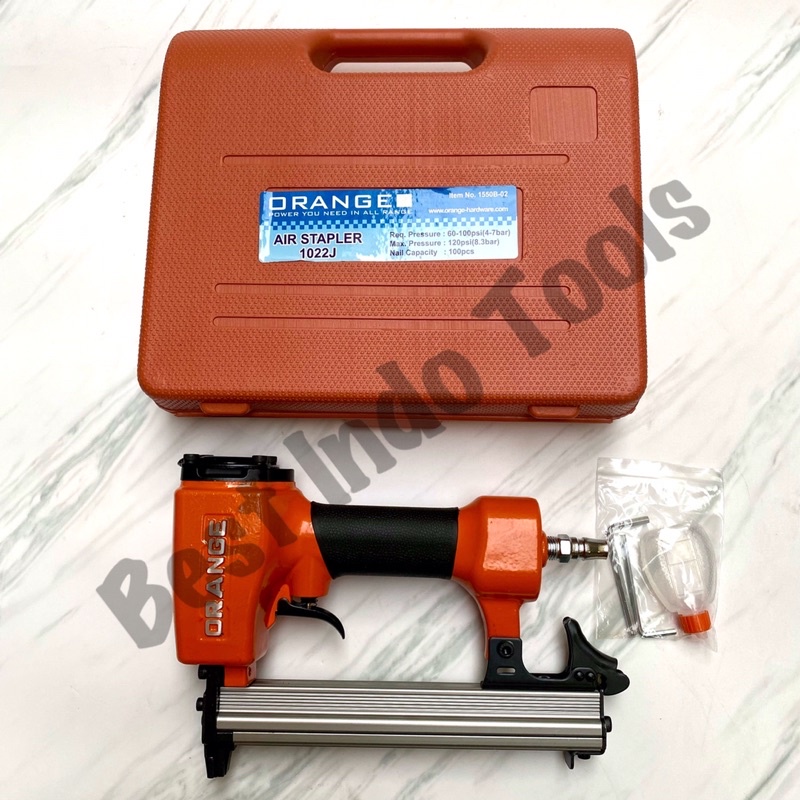 Jual AIR NAILER ORANGE 1022 J / TEMBAK ANGIN 1022J / STAPLES / STAPLE ...