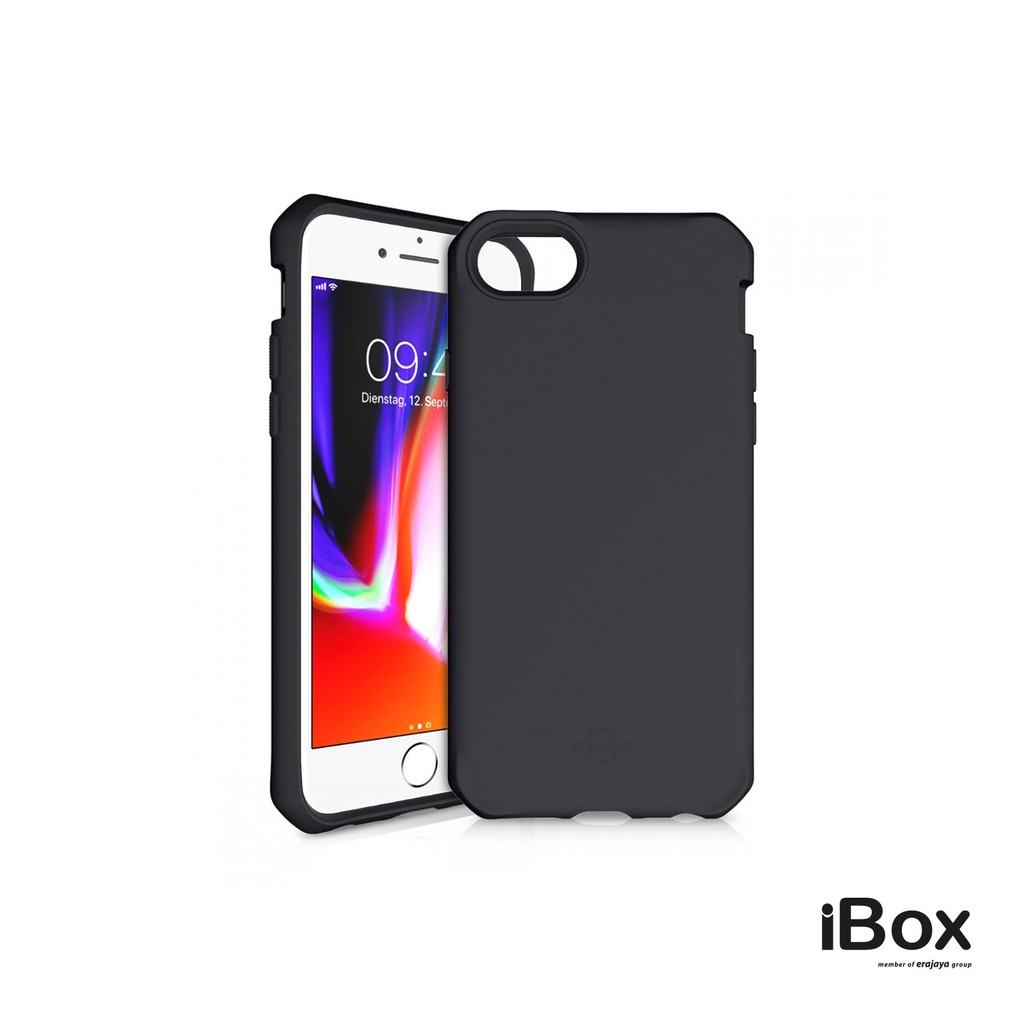 Jual ITSKINS iPhone SE Spectrum - Solid Black | Shopee Indonesia