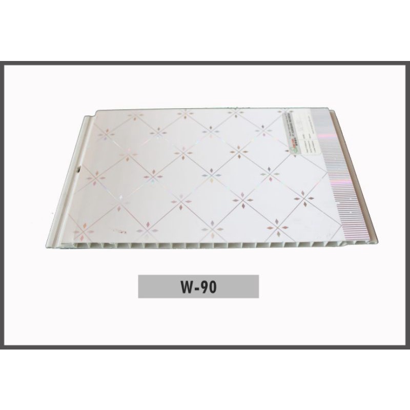 Jual plafon pvc lebar 20cm tebal 8mm | Shopee Indonesia