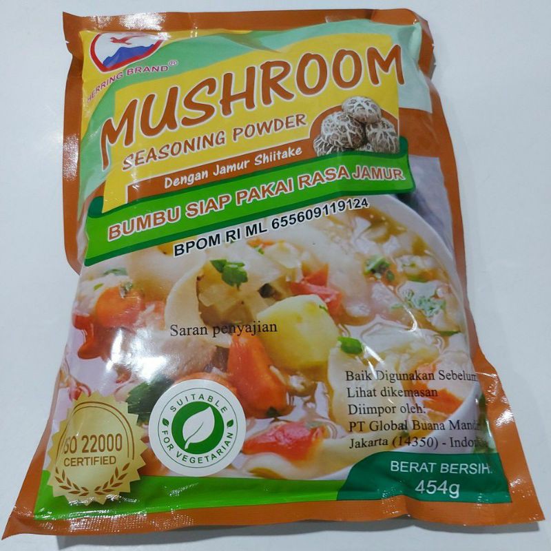 Jual MUSHROOM SEASONING POWDER, BUMBU SIAP PAKAI RASA JAMUR SHIITAKE ...