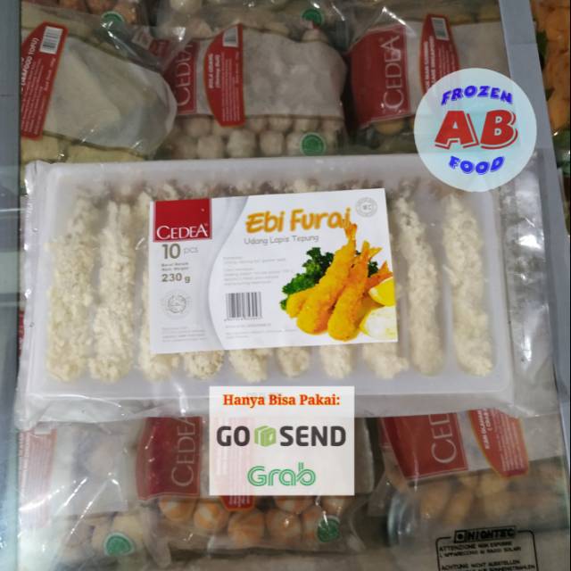 Jual CEDEA Ebi Furai 230 gram isi 10 pcs CEDEA Udang Lapis Tepung ...