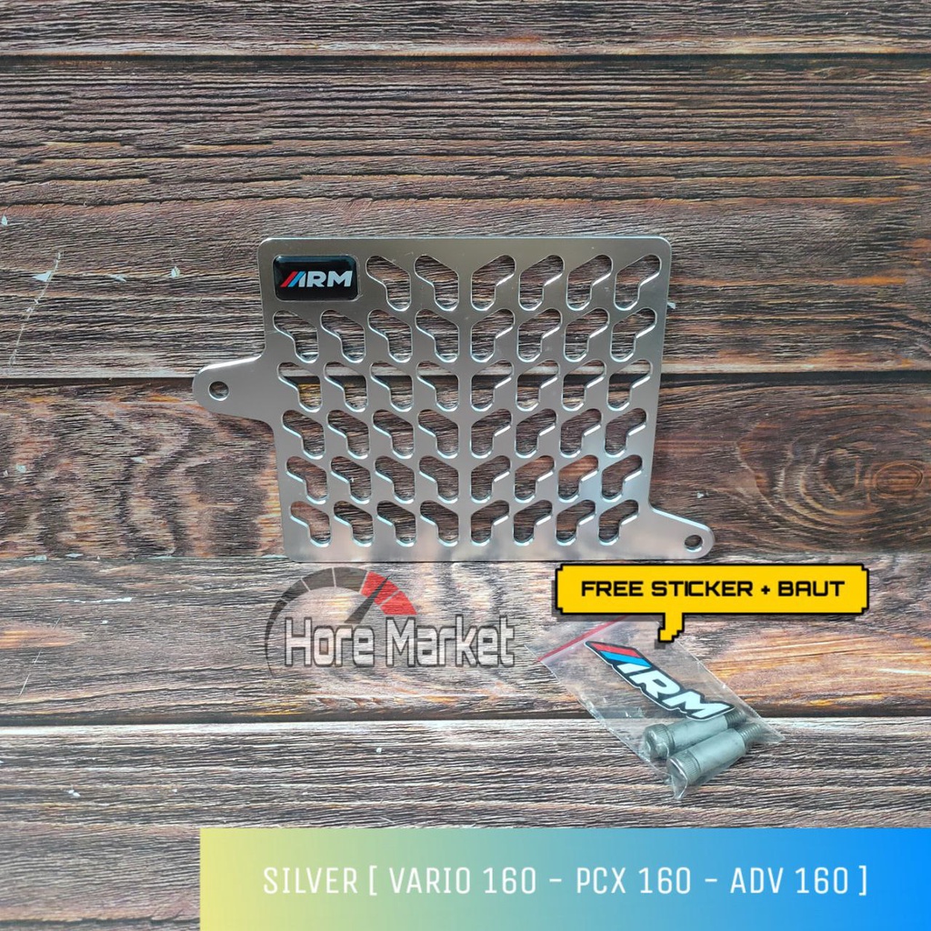 Jual COVER TUTUP RADIATOR VARIO 160 ABS CBS STYLO 160 PCX 160 2021 2022 ...