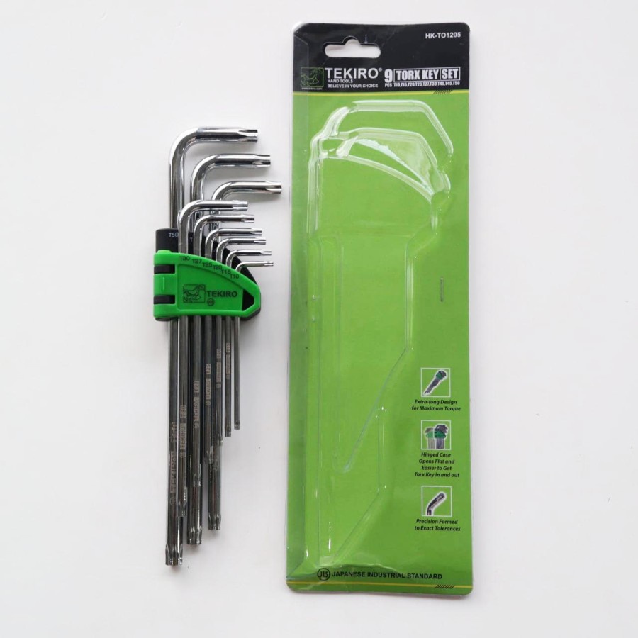 Jual TEKIRO Kunci L set bintang panjang 9 pcs | Shopee Indonesia