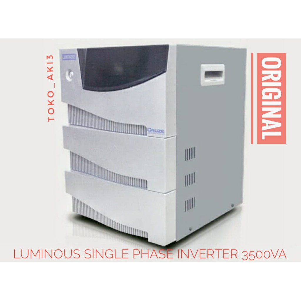 Jual LUMINOUS INVERTER UPS 3500VA 48V SINGLE PHASE - PURE SINE WAVE | Shopee Indonesia