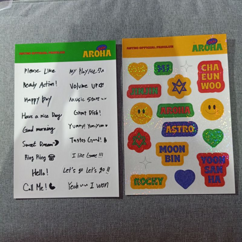 Jual Sticker 5th Gen Aroha Astro Stiker Official | Shopee Indonesia
