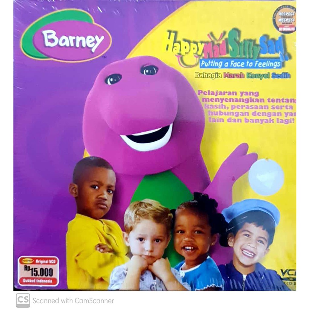 Jual Barney Happy Mad Silly Sad | VCD Original | Shopee Indonesia