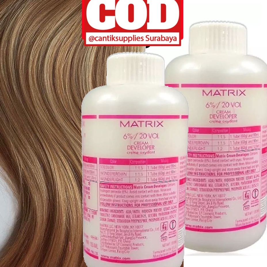 Jual MATRIX OXYDANT 135 ML / MATRIX CREAM | Shopee Indonesia