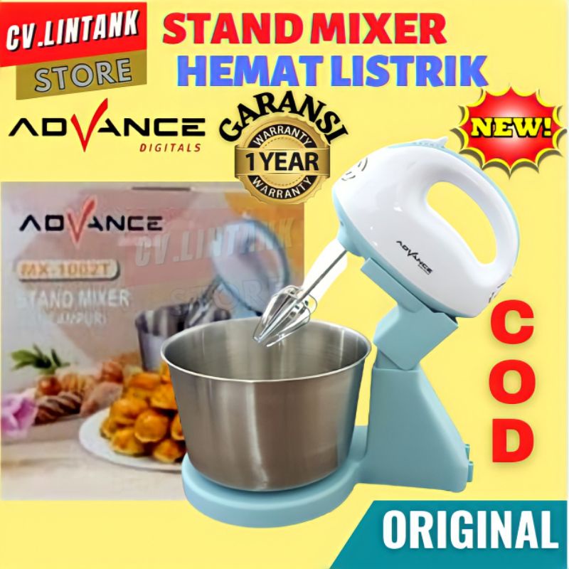 Jual STAND MIXER ADVANCE MX-1002T MIXER DUDUK Mikser Adonan Roti Kue ...