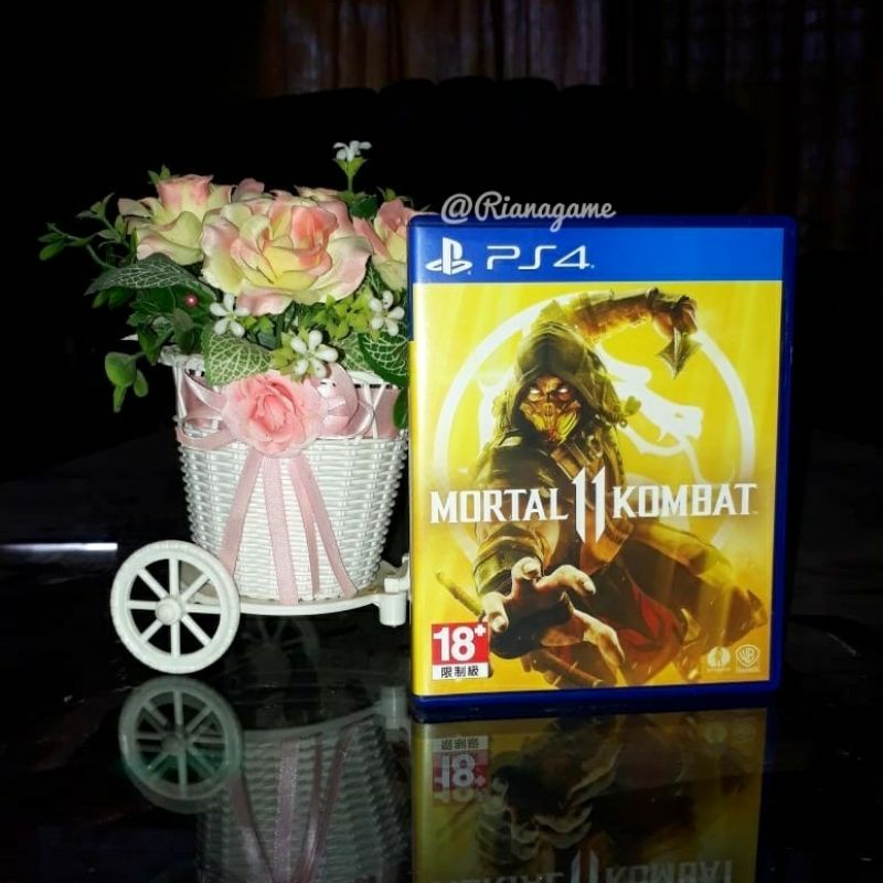Jual BD PS4 Kaset PS4 Mortal Kombat 11 MK XI Game CD PS 4 Bekas Second Mulus | Shopee Indonesia