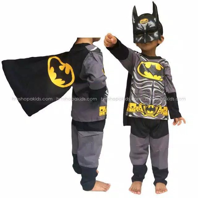 Jual ANAK-SUPERHERO-KOSTUM- BAJU ANAK KOSTUM BATMAN ANAK BERSAYAP PAKAI ...