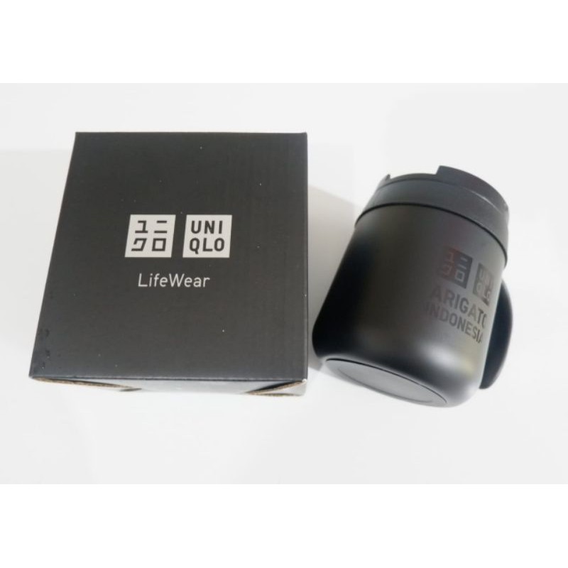 Jual Thermal Mug Uniqlo ORIGINAL | Shopee Indonesia