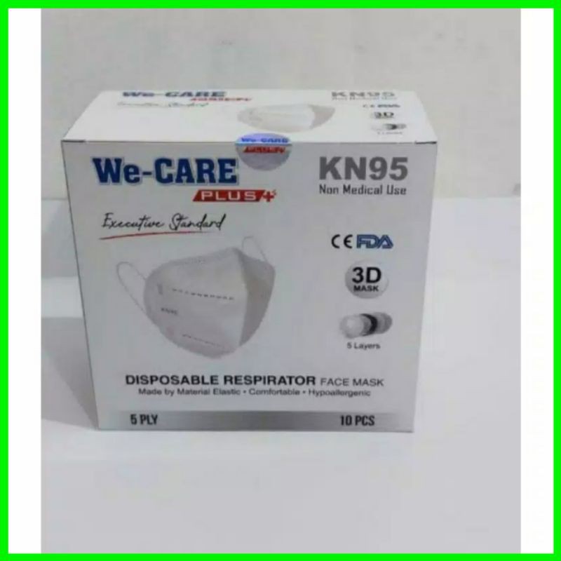 Jual Masker KN95 We Care 5 ply (1 box = 10 pcs) | Shopee Indonesia