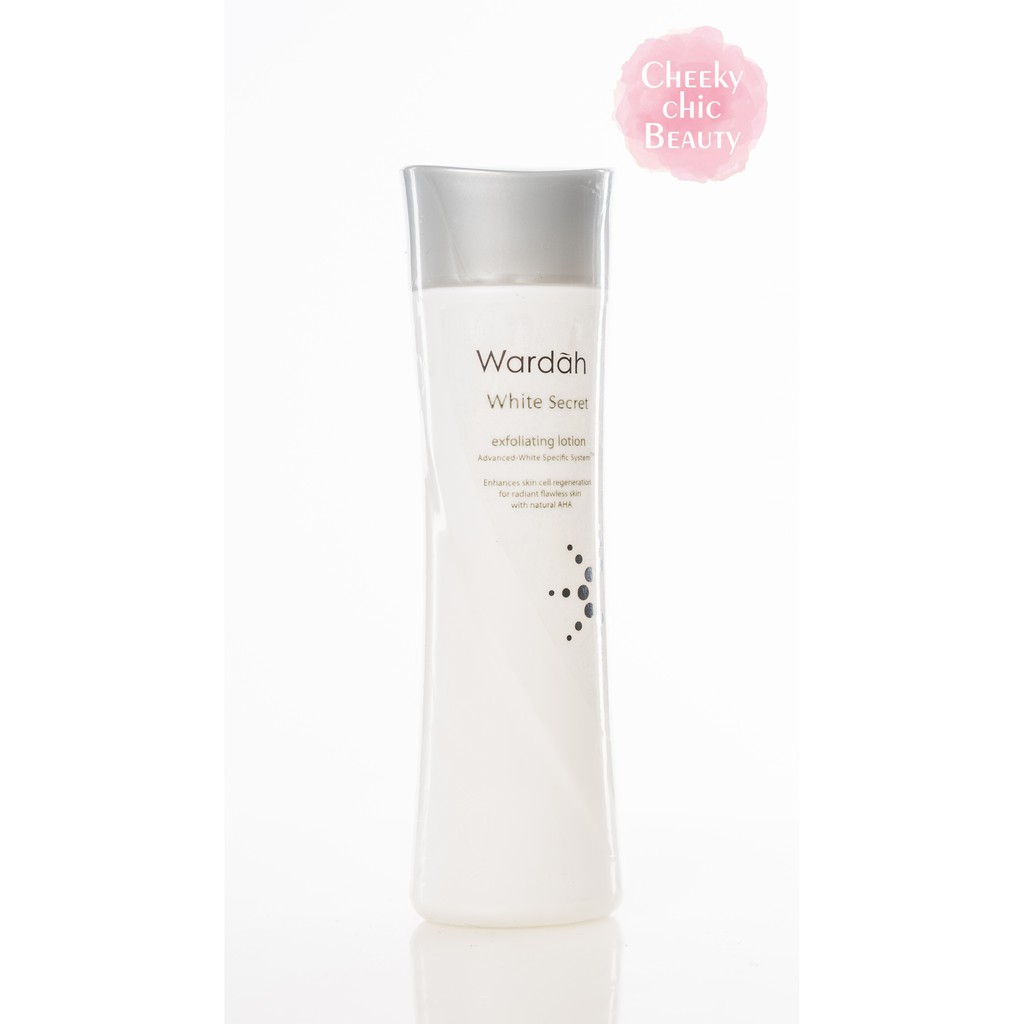 Jual Wardah White Secret Exfoliating Lotion With Natural AHA | Shopee ...