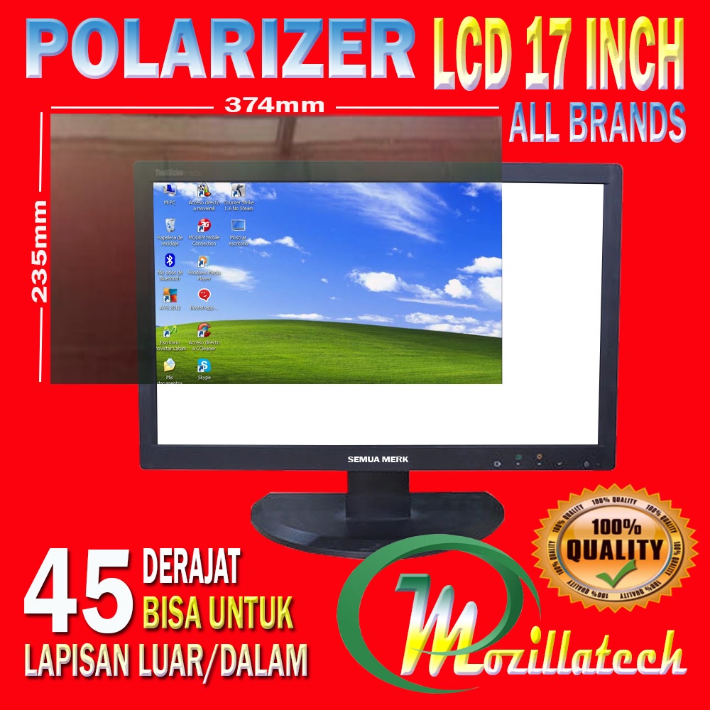 Jual POLARIZER MONITOR 17 IN PLASTIK POLARIS POLARIZER LCD MONITOR 17 ...