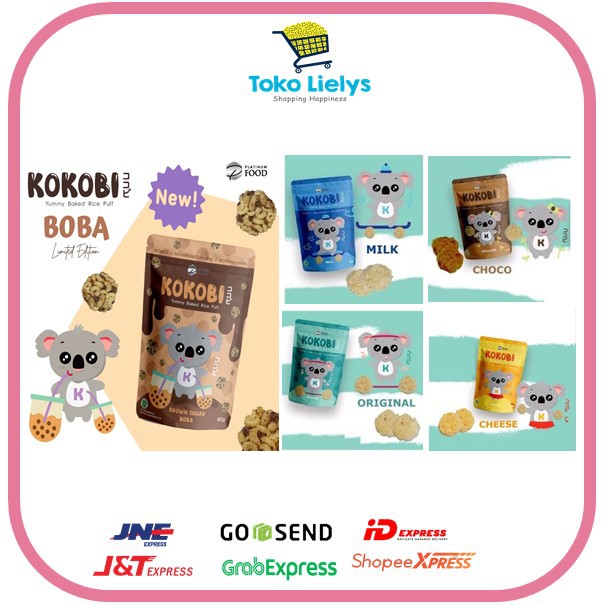 Jual Abe Food KOKOBI Baked Rice Puff Snack Bayi | Shopee Indonesia